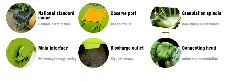 New Type Organic Fertilizer Granulator | Adaptive Raw Materials ...