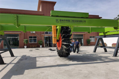 Large Wheel Type Compost Turner | Massive Production Above 50,000 Tons ...